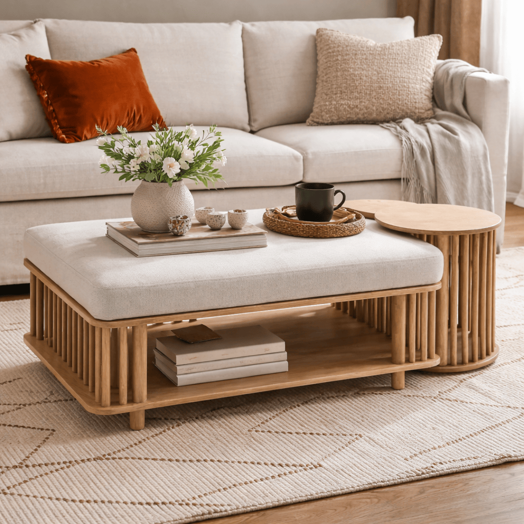 Sara Natural Timber Bench Seat – Oneworld Collection NZ