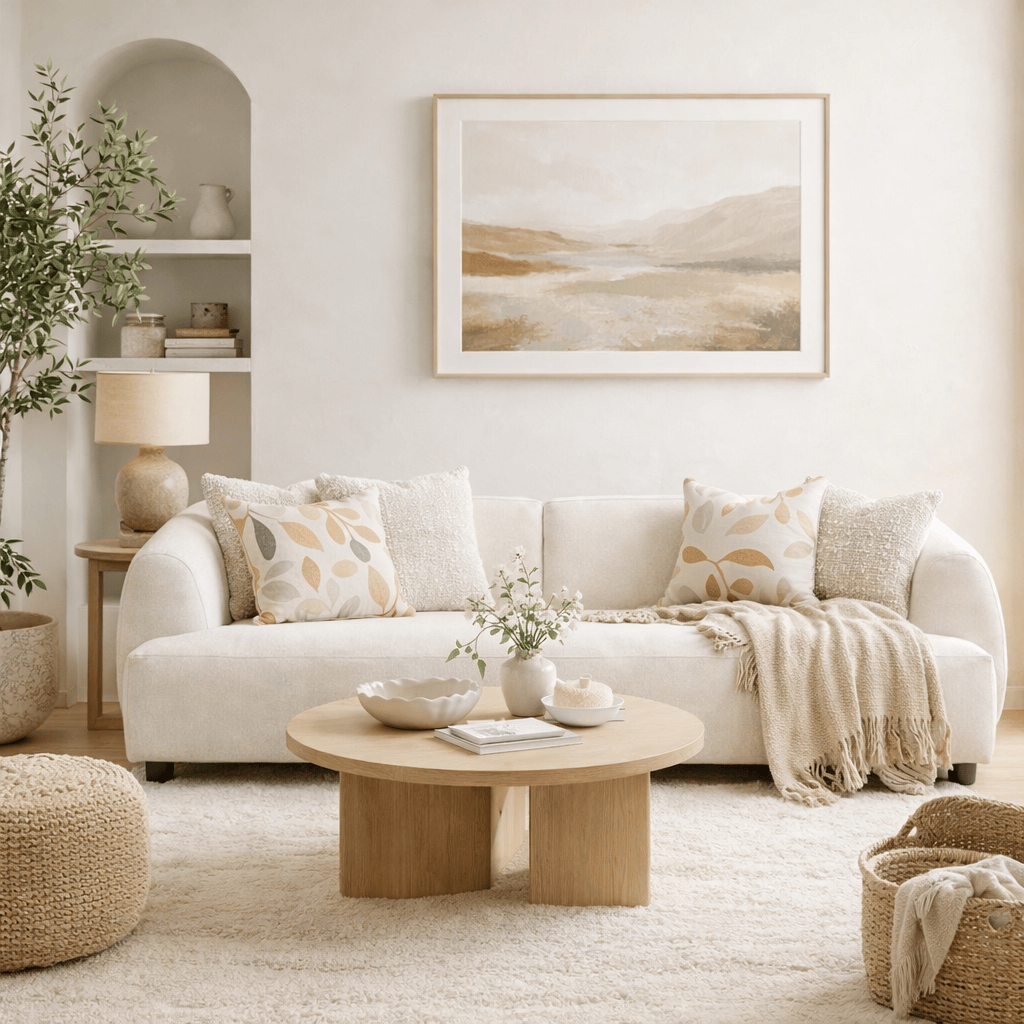 Mimi Beige 3 Seat Sofa – Oneworld Collection NZ