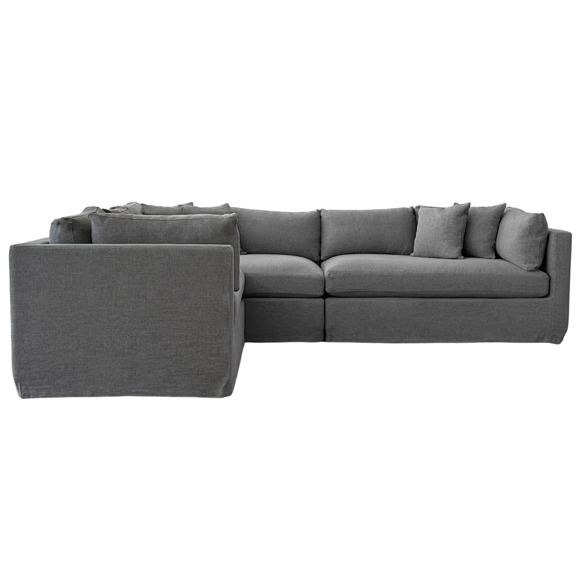 Marbella Modular Sofa Storm Left – Oneworld Collection NZ